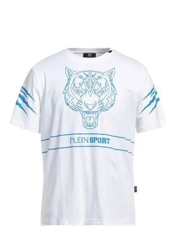 PLEIN SPORT T-shirt Size Cotton, Elastane - White