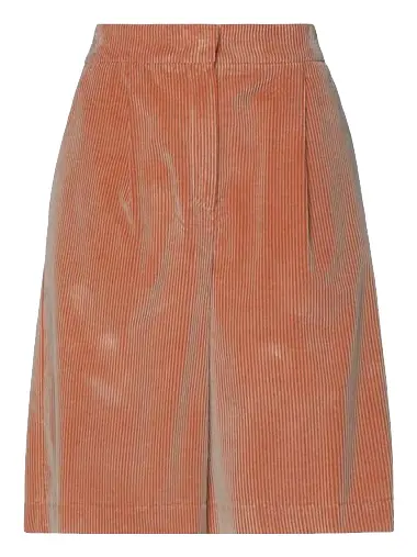 Beatrice B Corduroy Shorts - Orange
