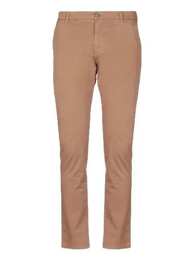 Brian Dales Cotton Blend Chinos - Brown