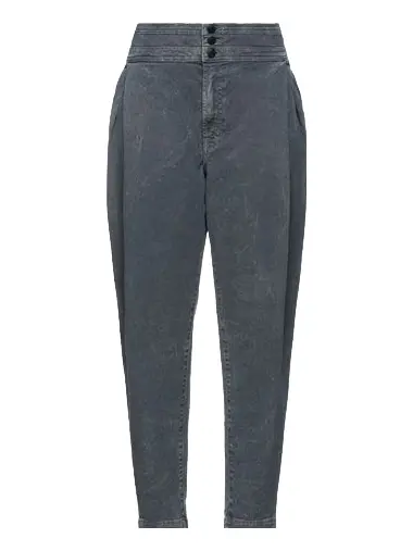 J Brand High-waisted Tapered Jeans - Grey