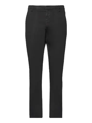 DONDUP Pants Size Cotton, Elastane - Black