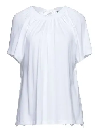 SEVENTY VENEZIA Solid Top With Tie Fastening - White