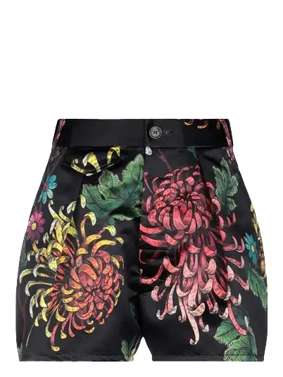 Dsquared2 Floral Print Shorts - Black