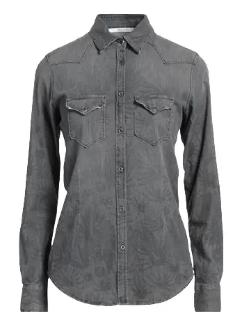 AGLINI Denim Shirt - Grey