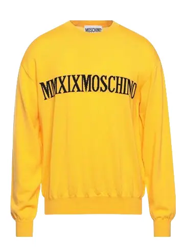 Moschino Virgin Wool Sweater - Yellow