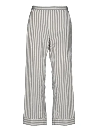 SEVENTY VENEZIA Striped Pants - Grey