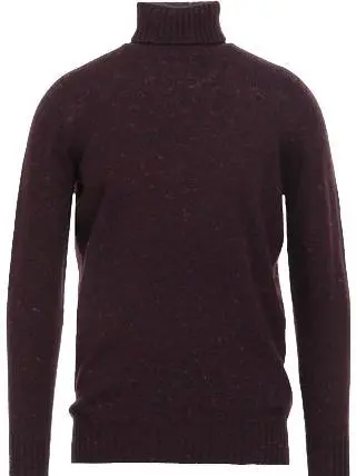 DRUMOHR Turtleneck In Virgin Wool, Cashmere, And Polyamide - Purple