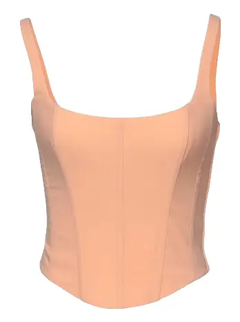 PATRIZIA PEPE SERA Corset Top - Orange