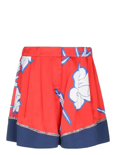 Pinko Hawaiian-print Shorts - Red