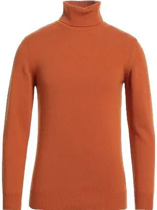 TSD12 Turtleneck Knit Top - Orange