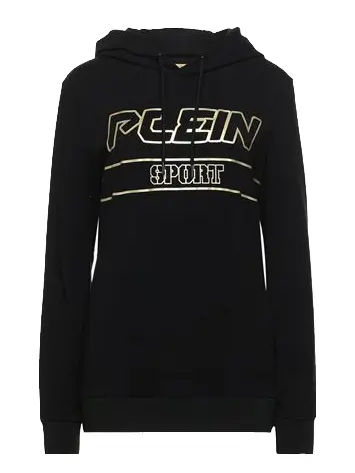 PLEIN SPORT Cotton-elastane Sweatshirt - Black