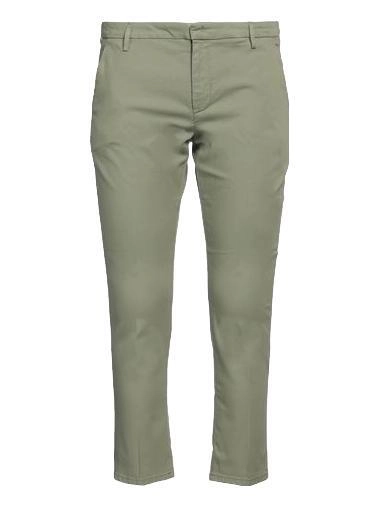 DONDUP Pants Size Cotton, Lyocell, Elastane - Green