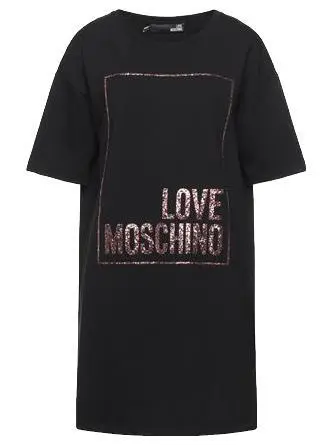 Moschino Mini T-shirt Dress - Black