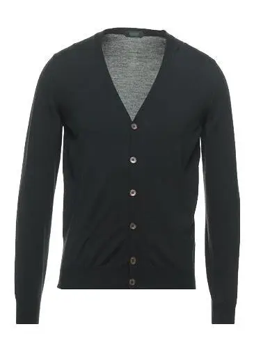 ZANONE Virgin Wool & Polyamide Cardigan - Green