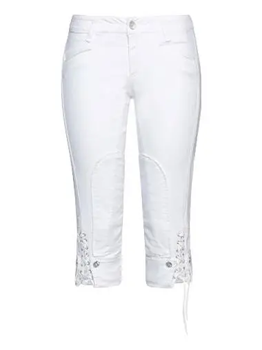 JACOB COHЁN Tapered Cropped Pants - White