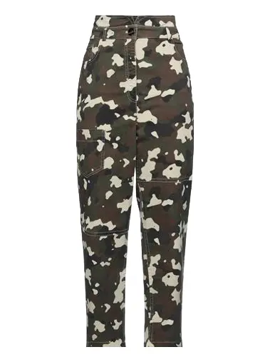 Pinko Tapered Camouflage Pants - Green