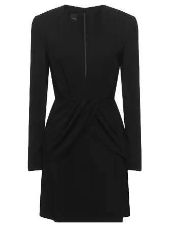 Pinko Mini Flared Dress - Black