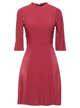 Karl Lagerfeld Flared Mini Dress - Red