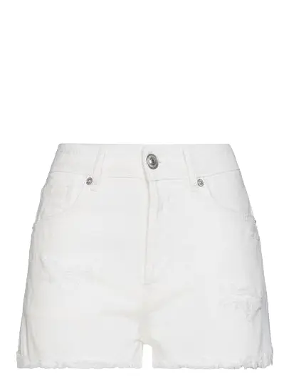ANIYE BY Denim Shorts - White