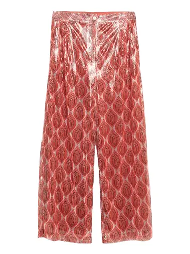 VICOLO Wide-leg Trousers - Orange