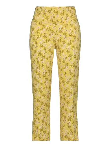N°21 Floral Print Viscose Pants - Yellow