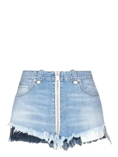 BEN TAVERNITI™ UNRAVEL PROJECT Denim Hot Pants - Blue
