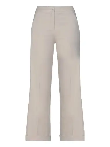 NORA BARTH Flared Twill Pants - Beige