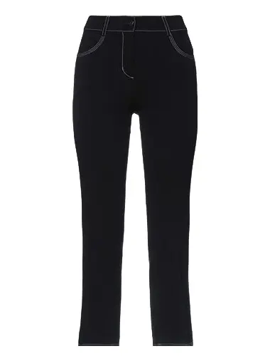 Alberto Biani Flared Cropped Trousers - Black