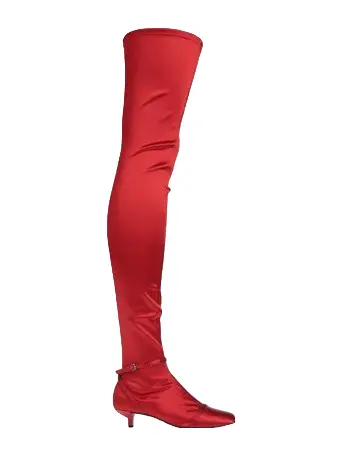Emporio Armani Over-the-knee Boots - Red