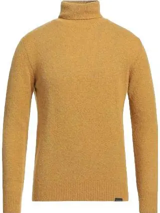 BROOKSFIELD Turtleneck Knit Top - Yellow