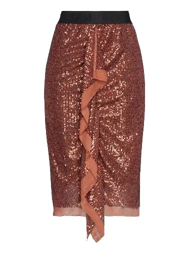 8PM Midi Skirt - Brown