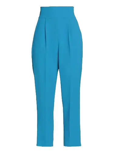 Pinko Straight-leg Crepe Pants - Blue