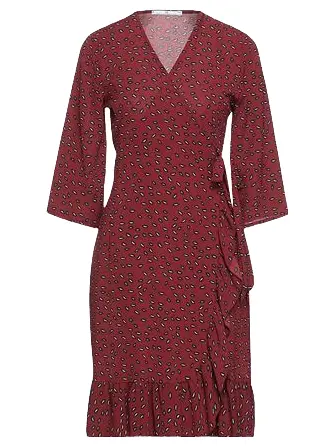MASSIMO REBECCHI Mini Shirtdress - Red