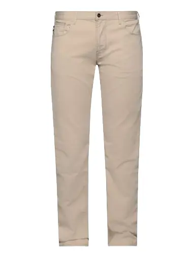 Emporio Armani Pants Size Cotton, Elastane - Beige