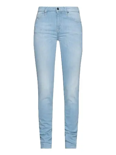 TRAMAROSSA Skinny Jeans With Leather Trims - Blue