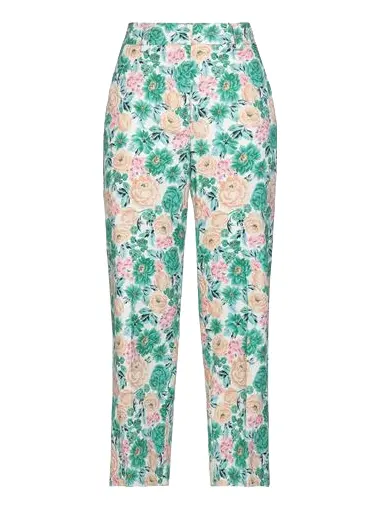 JUCCA Tapered Floral-print Pants - Green