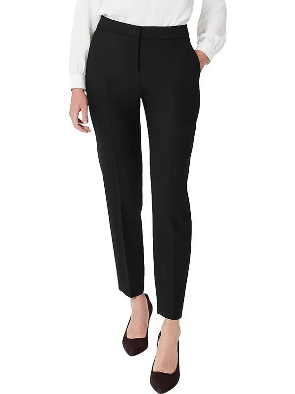 HOBBS LONDON Gael Slim Leg Trousers - Black