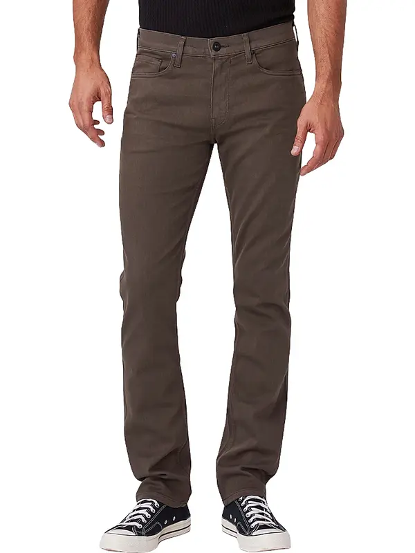 Paige Federal Straight Slim Fit Jeans - River Moss