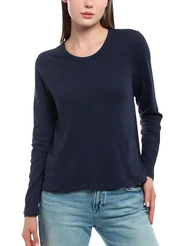 Wilt Long Sleeve Top - Peacoat