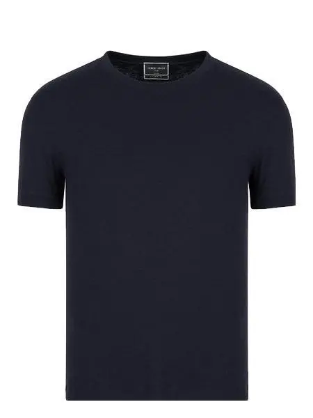 Giorgio Armani Cashmere Icon Jumper - Navy