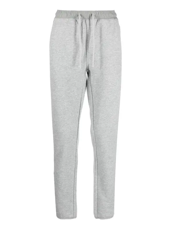 DIESEL® Logo-patch Drawstring Track Pants - Grey