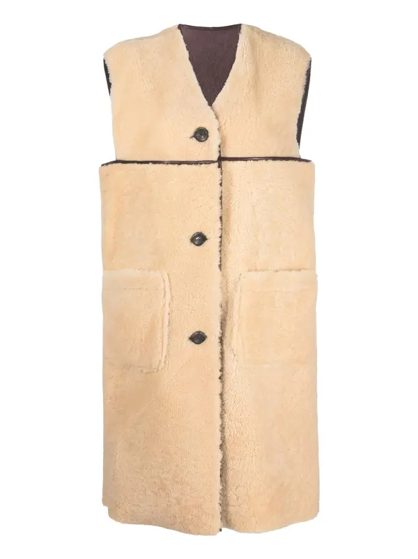 Marni Reversible Waistcoat - Neutrals