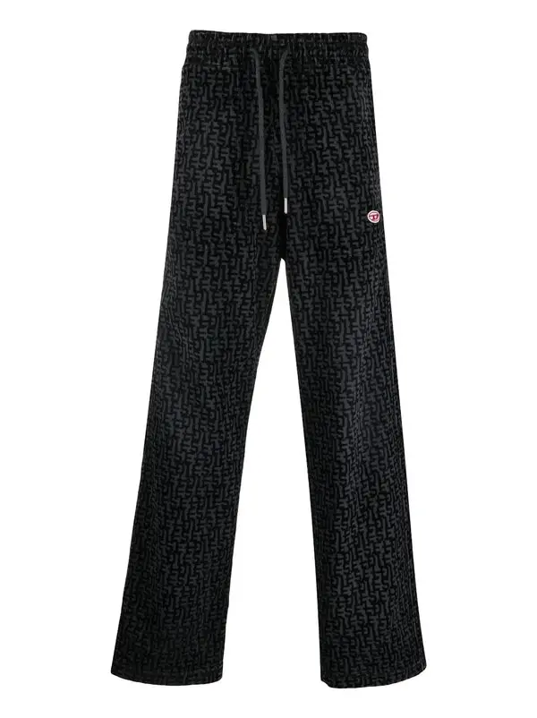 DIESEL® D-martians Denim Track Pants - Black
