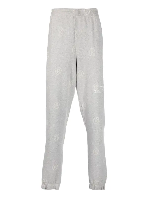 Martine Rose All-over Logo-print Track Pants - Grey