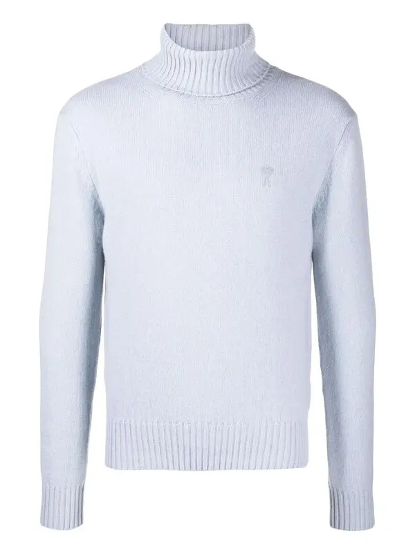 Ami De Coeur Cashmere Jumper - Blue