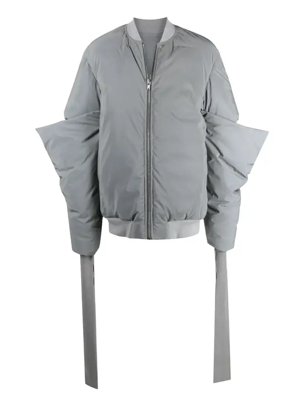 Rick Owens Gauntlet Bomber Jacket - Grey