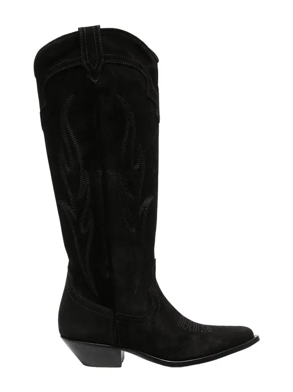 SONORA 40mm Western Boots - Black