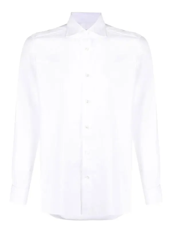 Zegna Classic Button-up Shirt - White