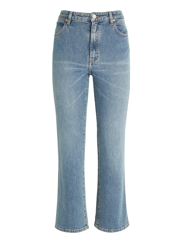 JOSEPH Duke Straight-leg Jeans - Blue