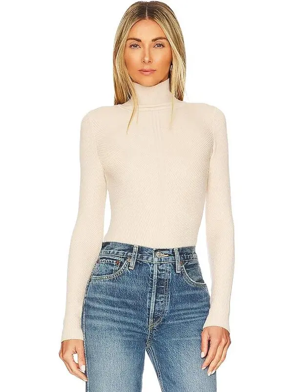House Of Harlow 1960 X Peyton Turtleneck Sweater - Cream